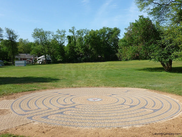 Vision Quest™ paver brick labyrinth kits from The Labyrinth Company