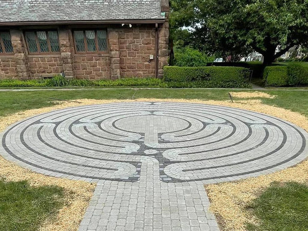 St. Paul™ paver brick labyrinth kits from The Labyrinth Company